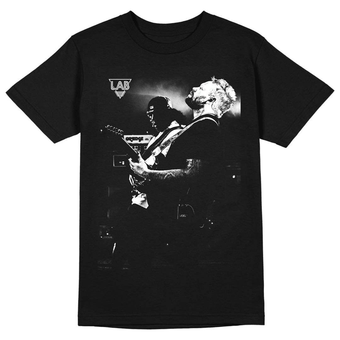 Joel & Ara - Double Sided Black Tee – labmerchandise